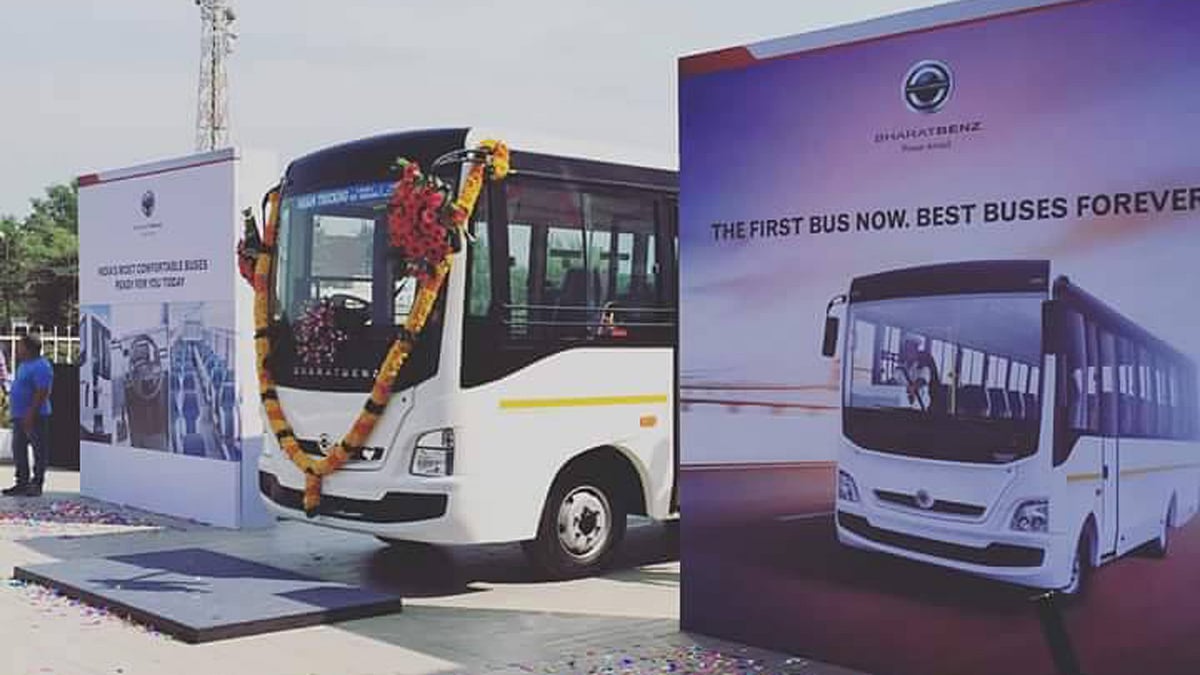Daimler AG Rolls Out BharatBenz Buses in India