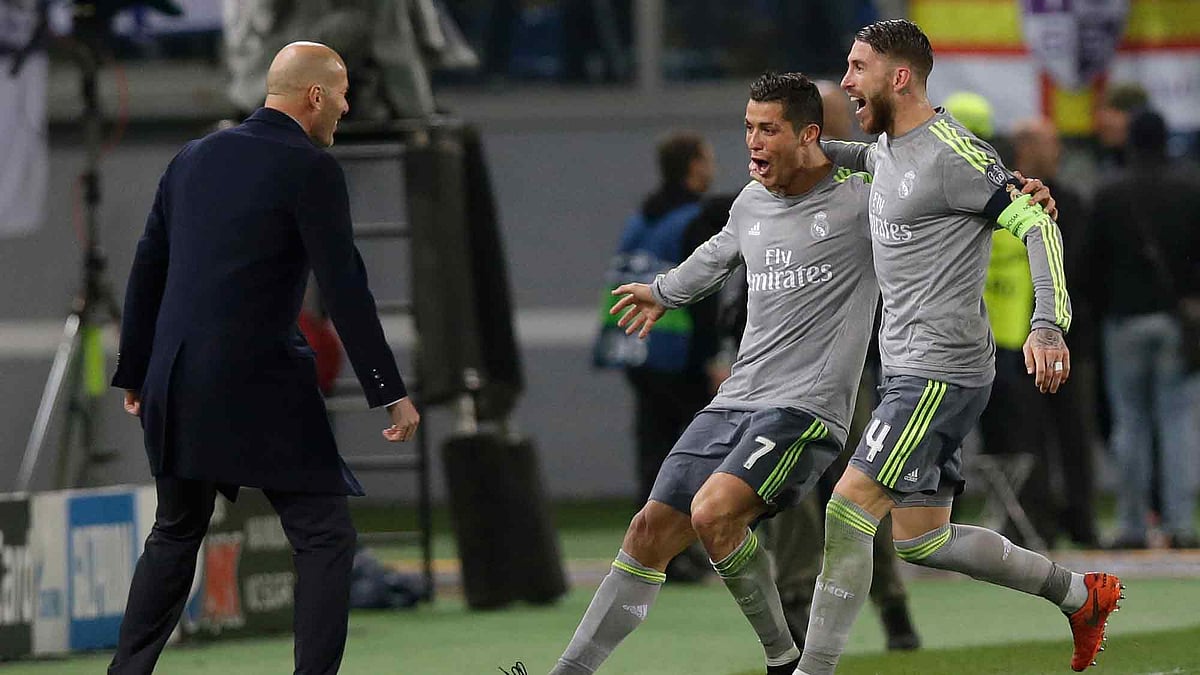 Ronaldo Goal vs Roma Gives Zidane His 1st Champions League Victory