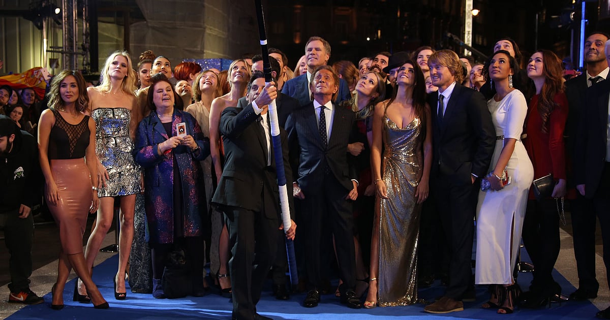 Ben Stiller Held World’s Longest Selfie Stick at Zoolander 2 Debut