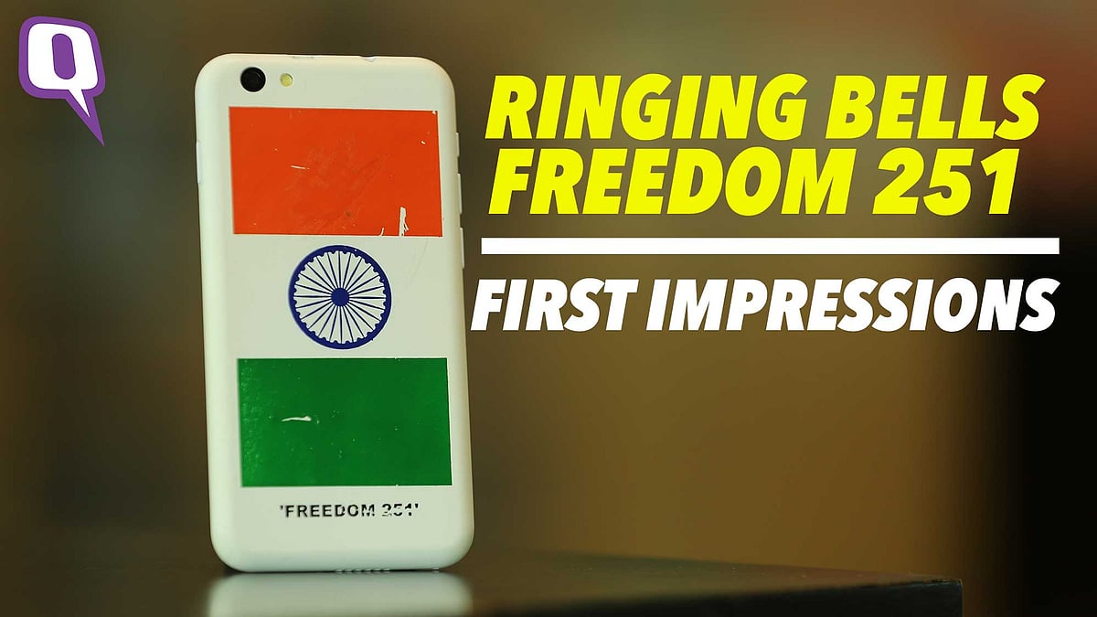 First Impressions: Ringing Bells’ Make in India Phone, Freedom 251