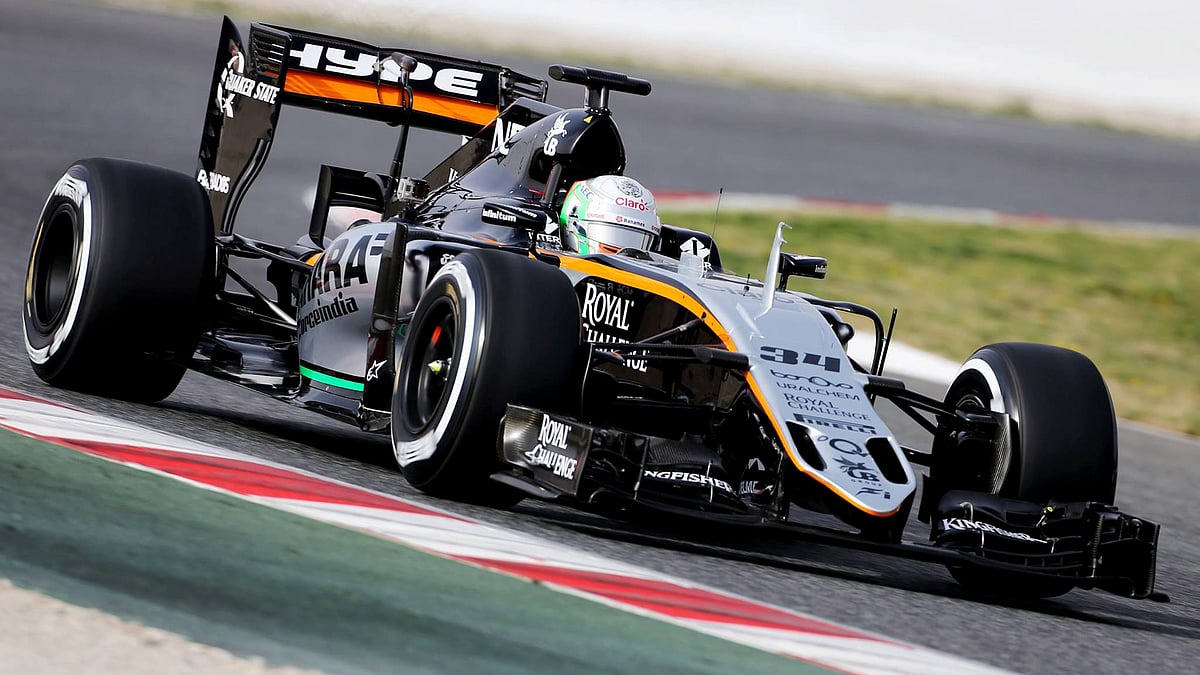 Force India Unveils New Car for 2016 Formula One Championship