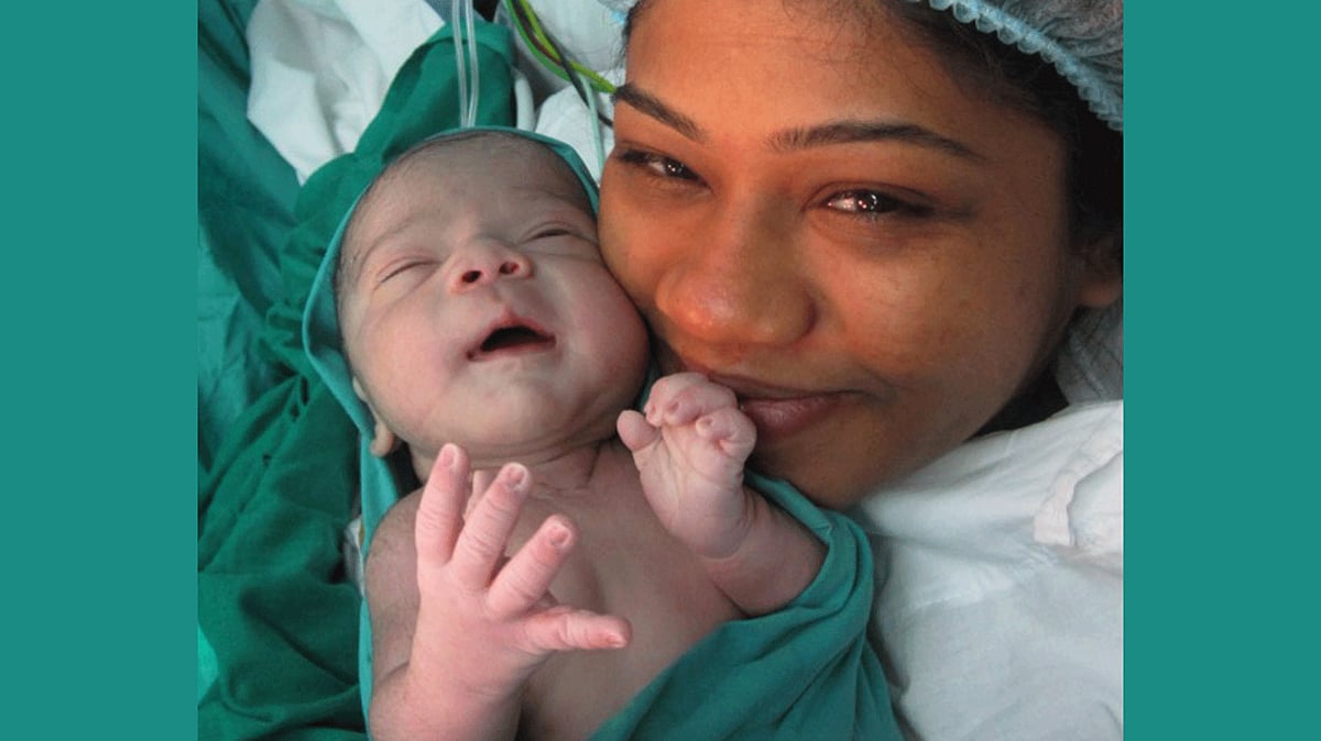 Mumbai’s First Test Tube Baby Becomes a Mother