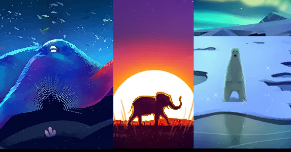 Google Celebrates Earth Day with Doodles of Different Biomes