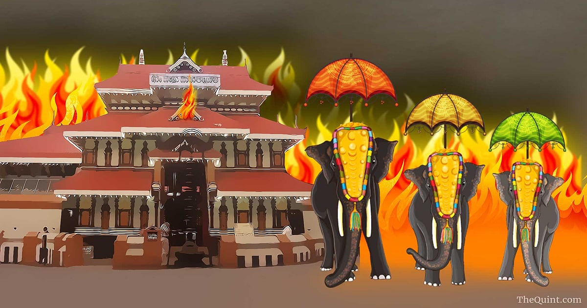 Kerala Temples: Story of Fires, Stampedes & Elephants Running Amok