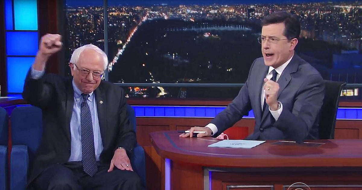 The Bernie Sanders Surprise Was the 1 April Television Highlight