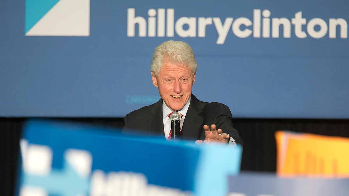 Bill Clinton Faces Black Protesters, Defends Hillary’s 1994 Remark