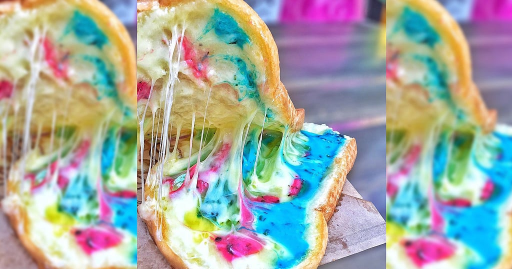 Hong Kong’s Rainbow Cheese Toastie Is Pure, Unadulterated Magic