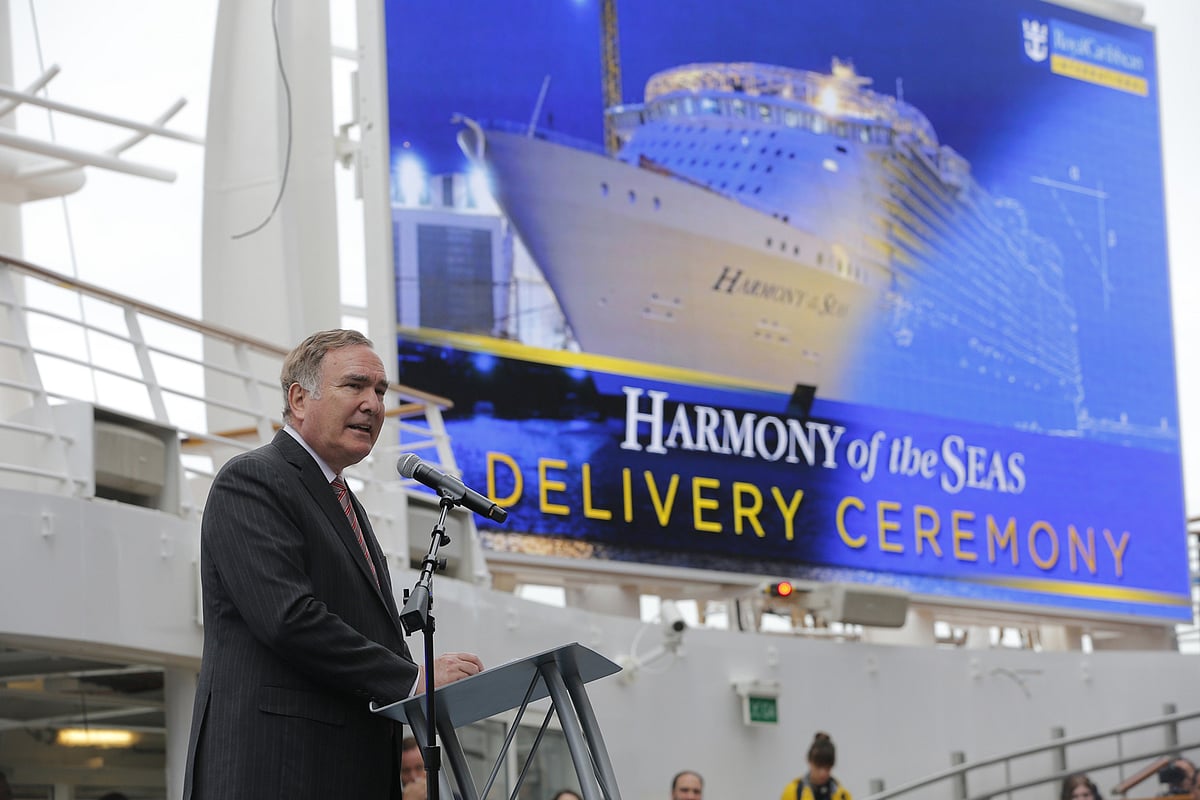 In Pics: World’s Largest Cruise Ship Sets Sail