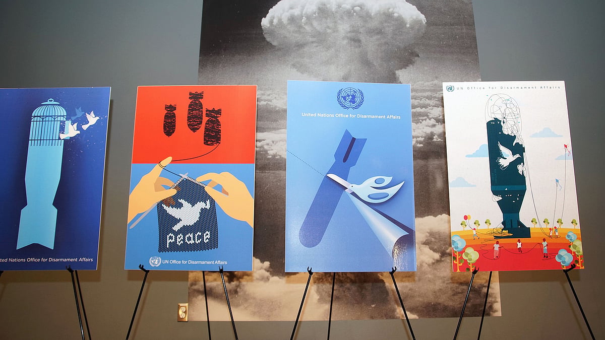 Indian Artist Wins Prize for Nuclear Disarmament Poster
