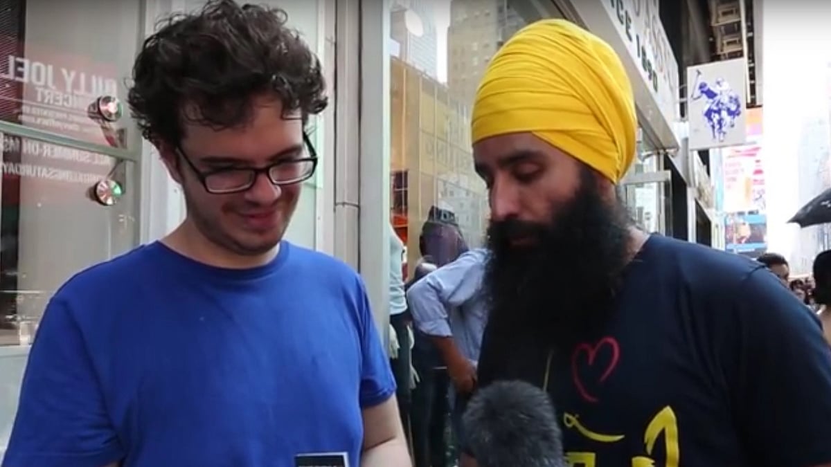 ‘They Called Me Osama’: Sikh Filmmaker Teaches NYC About His Faith