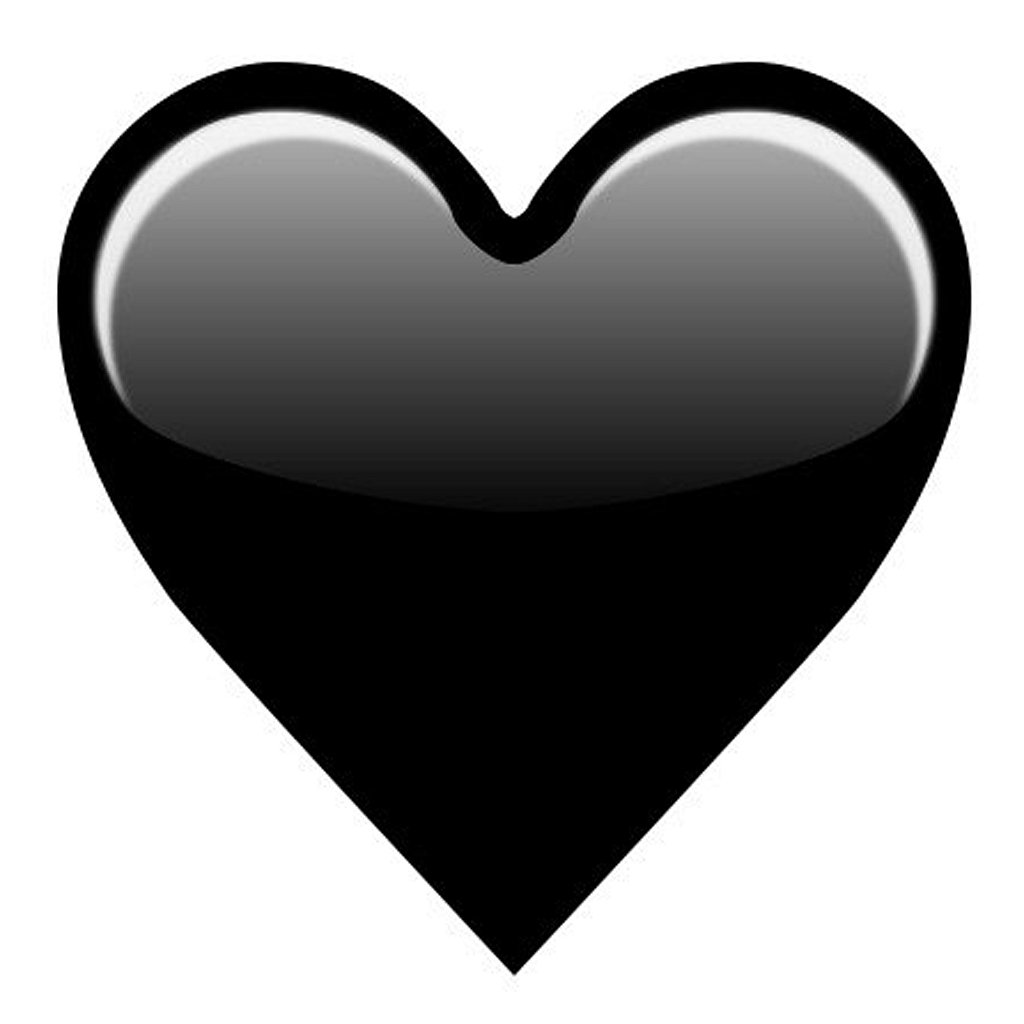 Emoji Black Heart