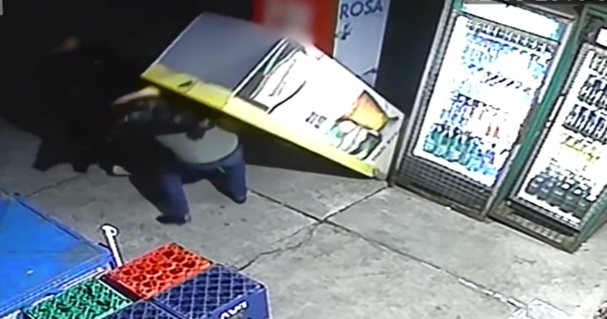 Beer ‘Run’ Gone Wrong! Robbery Attempt Thwarted by Fridge