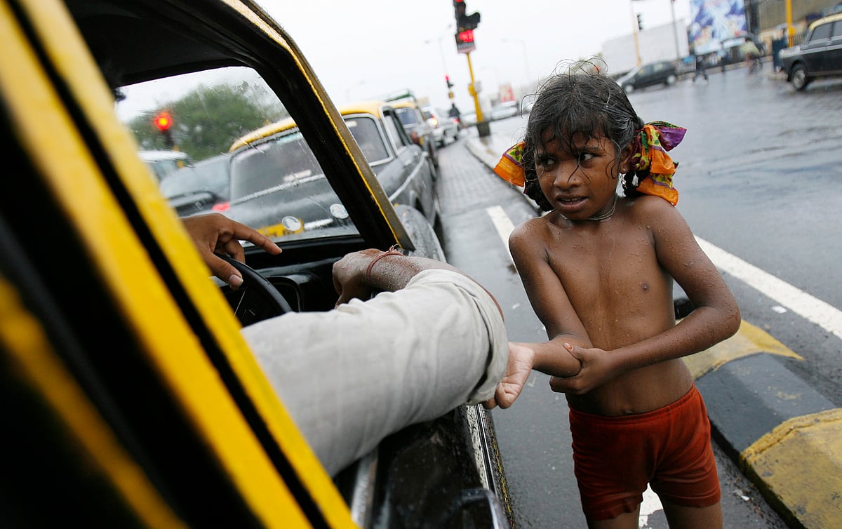 At Least 3,00,000 Trafficked Children Forced to Beg in India
