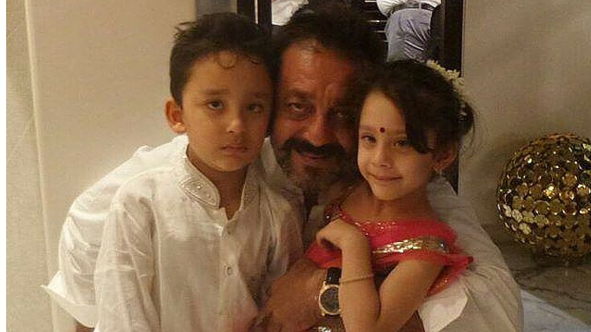 Ahead of Father’s Day, Sanjay Dutt Shares Picture With Kids