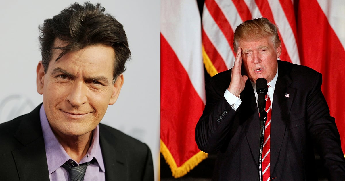 LOL! Donald Trump Gifted Fake Wedding Jewellery To Charlie Sheen