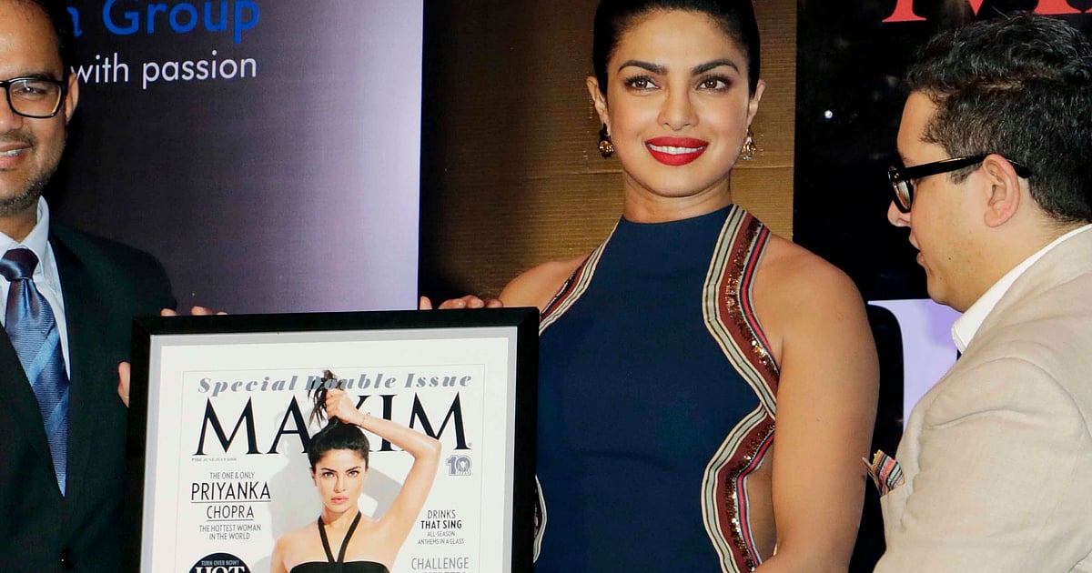 Priyanka Diverts the ‘Armpit’ Controversy With a Backless Dress