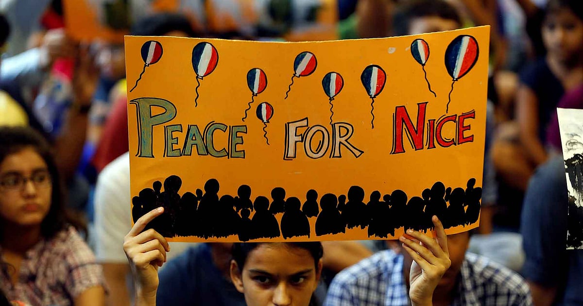 In Pictures: The World Shares Nice’s Grief, Anger and Despair