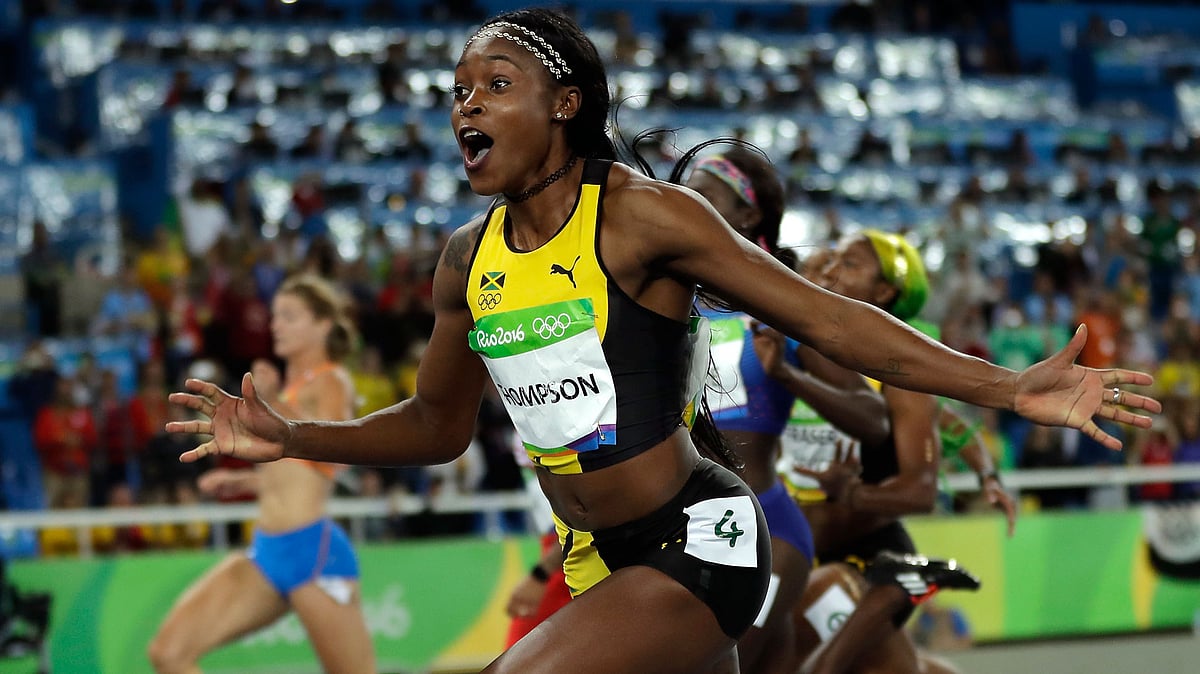 Thompson Wins Women’s 100m Gold, Fraser-Pryce Finishes Third