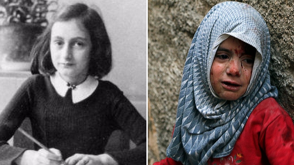 Anne Frank Today Is a Syrian Girl: NYT Draws a Striking Parallel