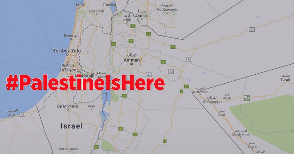 Mapping Palestine: How Google Chose to Not Label a Conflict Zone