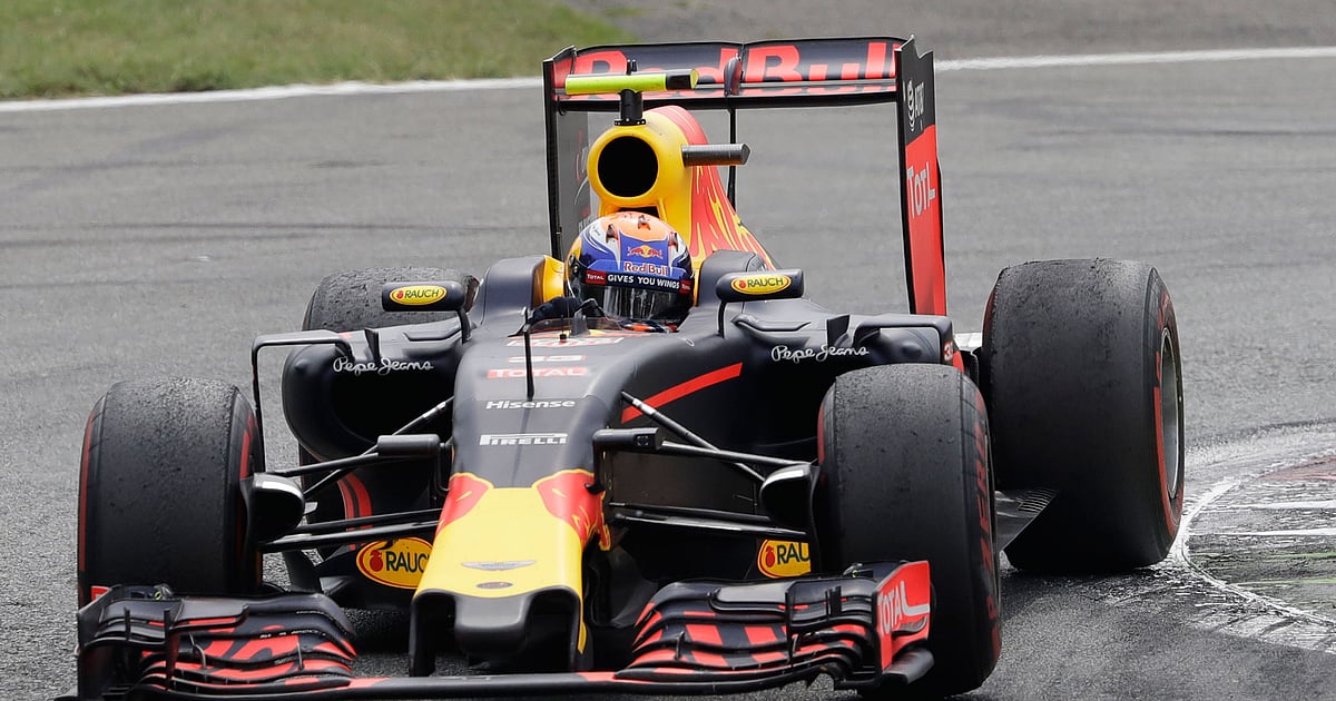 Watch F1 Driver Max Verstappen Spot a Giant Lizard on the Track