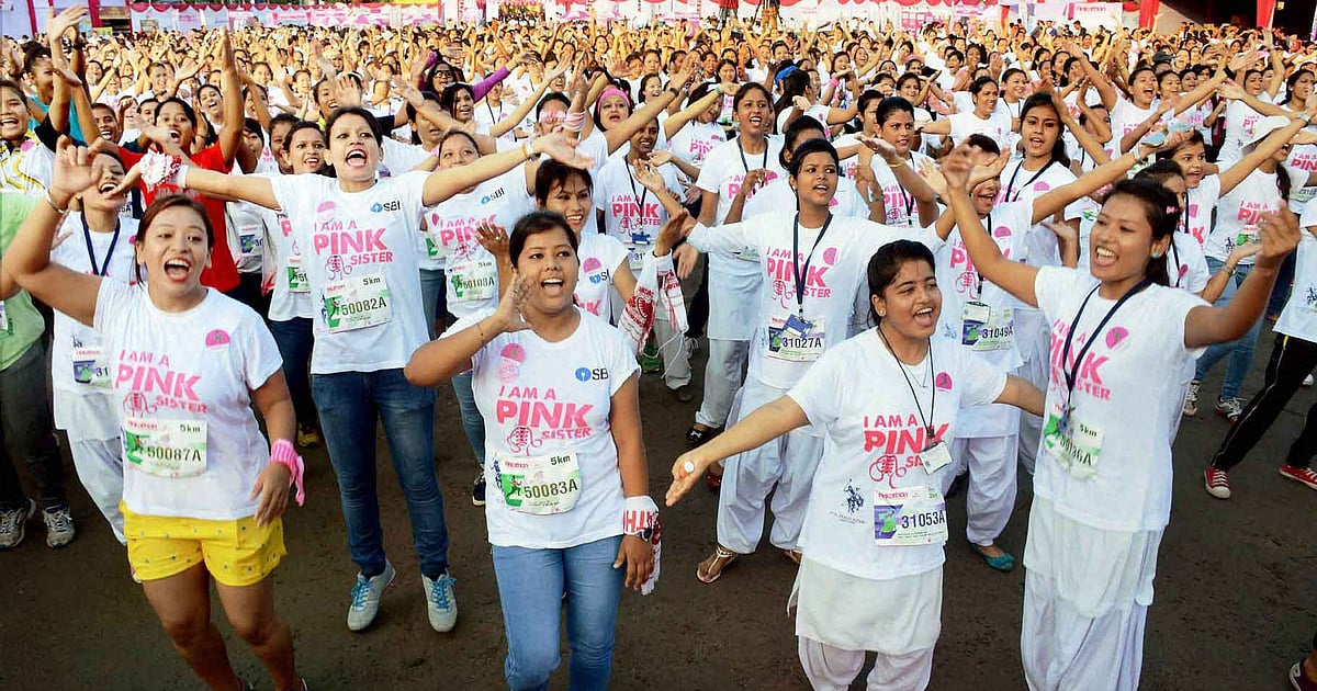Pinkathon: The All-Woman Marathon to Promote Women’s Health