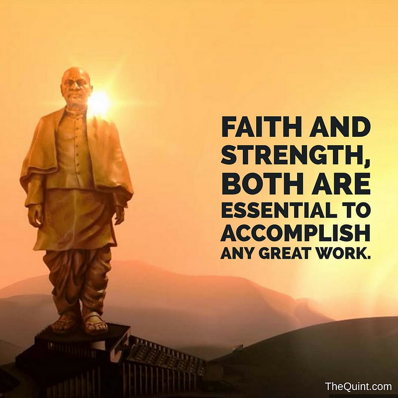 Sardar Vallabhbhai Patel Quotes