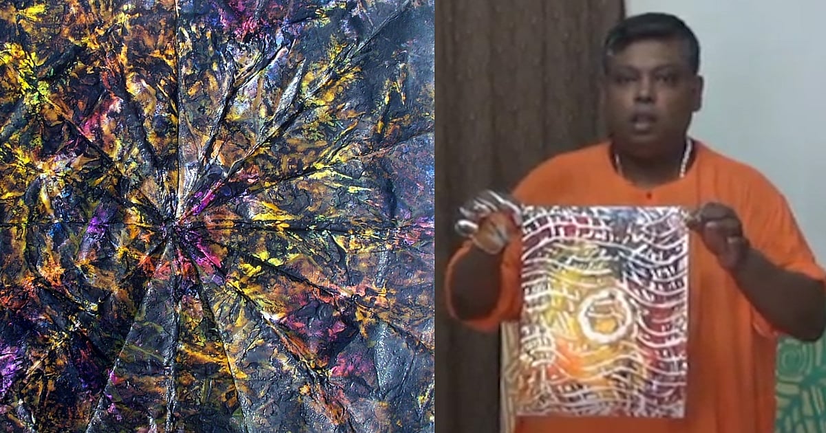 This Schizophrenic Artist Can Paint Quicker Than you Blink