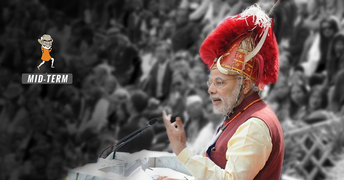 Watch: At Mid-Term, a Look at the Many Hats Worn by Narendra Modi