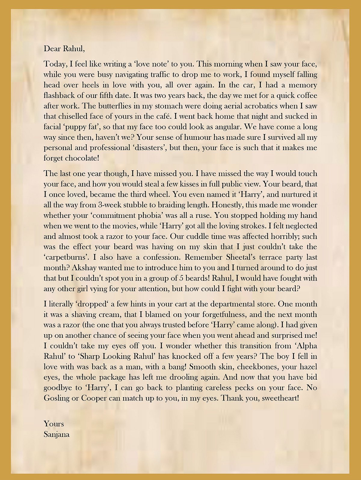 Dear Gentlemen, It’s Time To #ShowFace!