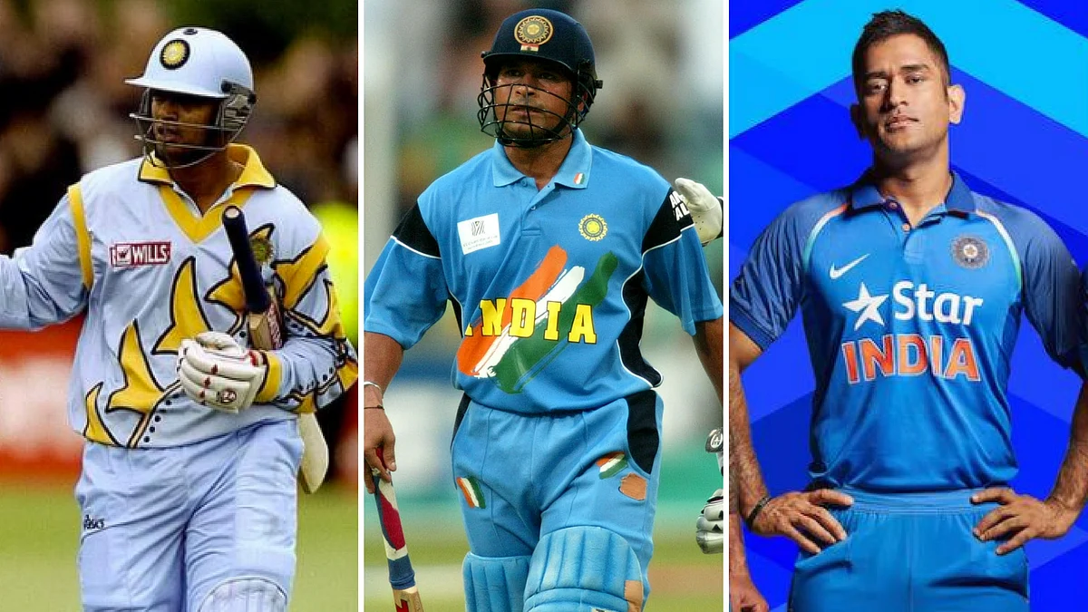 In Pictures: Evolution of India’s Cricket Jersey from 1985 to 2017