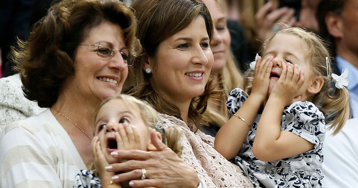 Federer Shares His Twins’ Reactions and His Dancing Celebrations