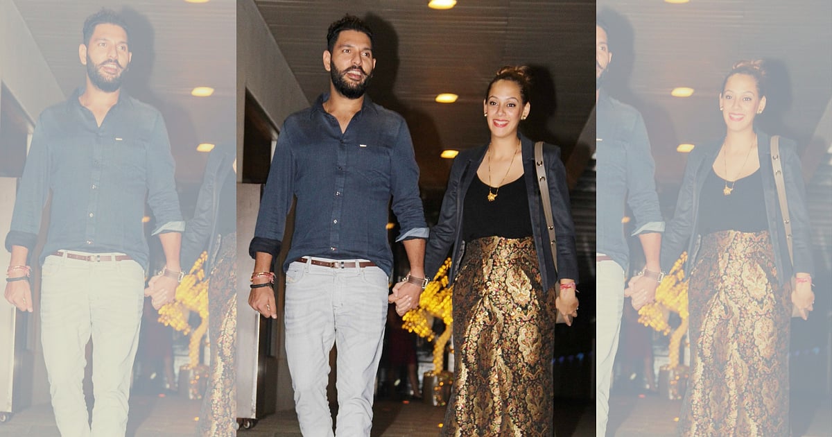 In Pics: Newly-Married Yuvraj & Hazel Out on a Dinner Date