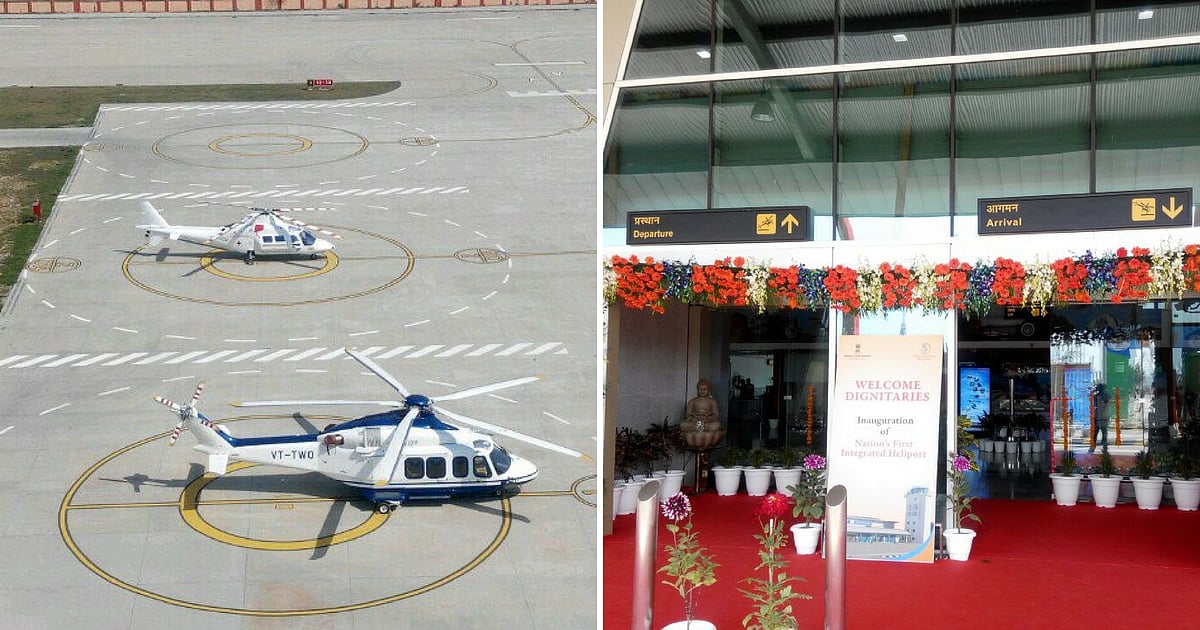 First Integrated Heliport Is in Delhi Now; Wait for the Joyrides!