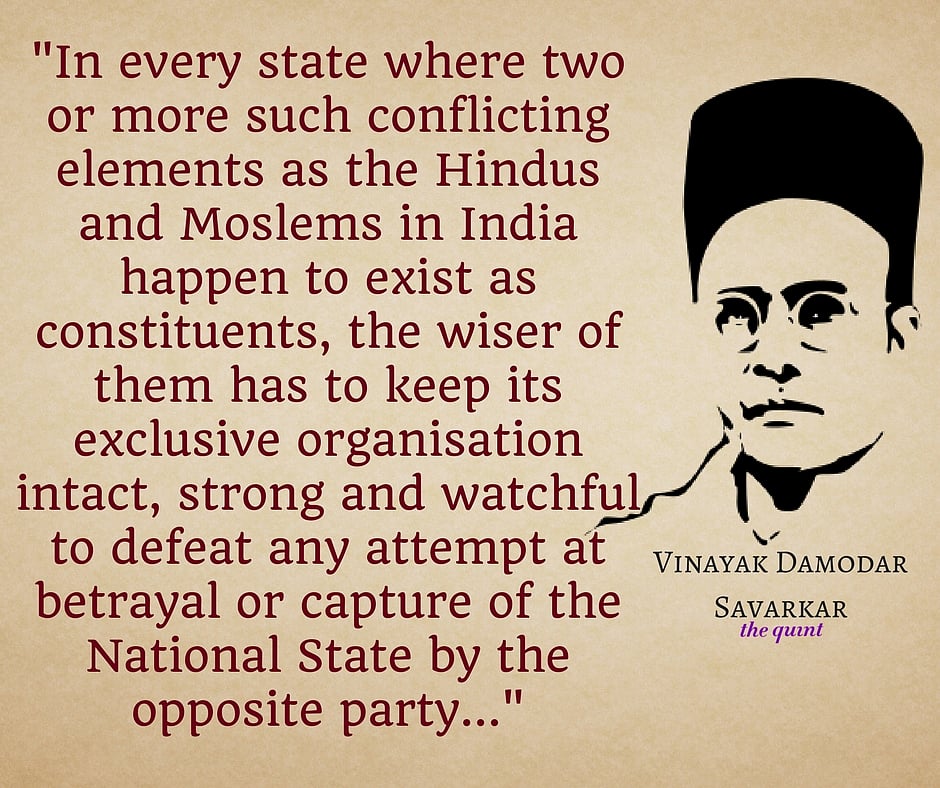 VD Savarkar birth anniversary: BJP’s Hindutva Icon VD Savarkar on ...