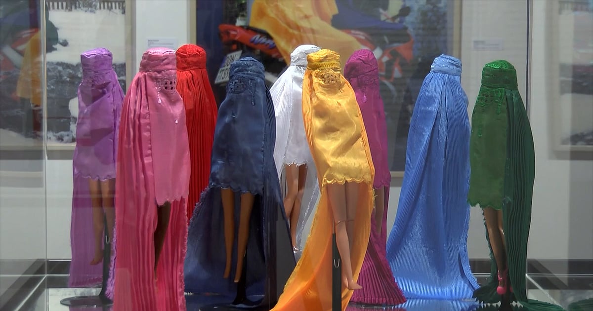 Artist Blends American & Islamic Dress Code For ‘Burka Barbie’