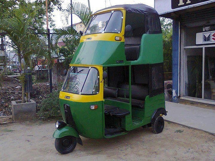 Auto-Copter or Auto-SUV? Modified Auto-Rickshaws to Choose From