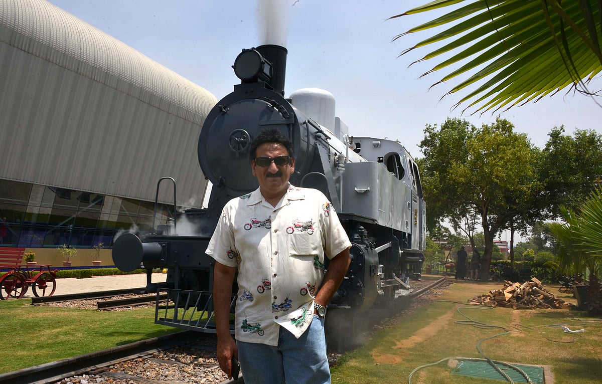 What’s a 1953 Jung Steam Locomotive Doing in a Haryana Town?