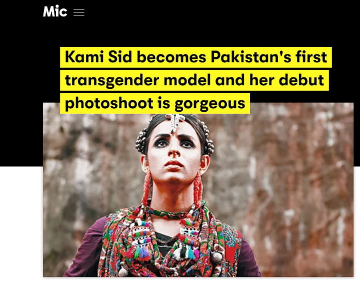 Exclusive | Be Yourself, Love Yourself: Pak Trans Model Kami Sid