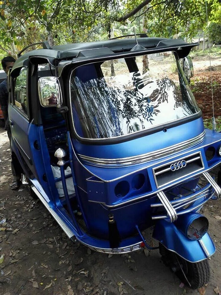 Auto-Copter or Auto-SUV? Modified Auto-Rickshaws to Choose From