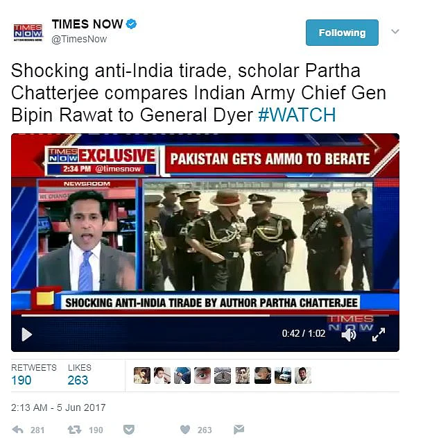 Understanding Partha Chatterjee, Scholar and ‘Anti-National’