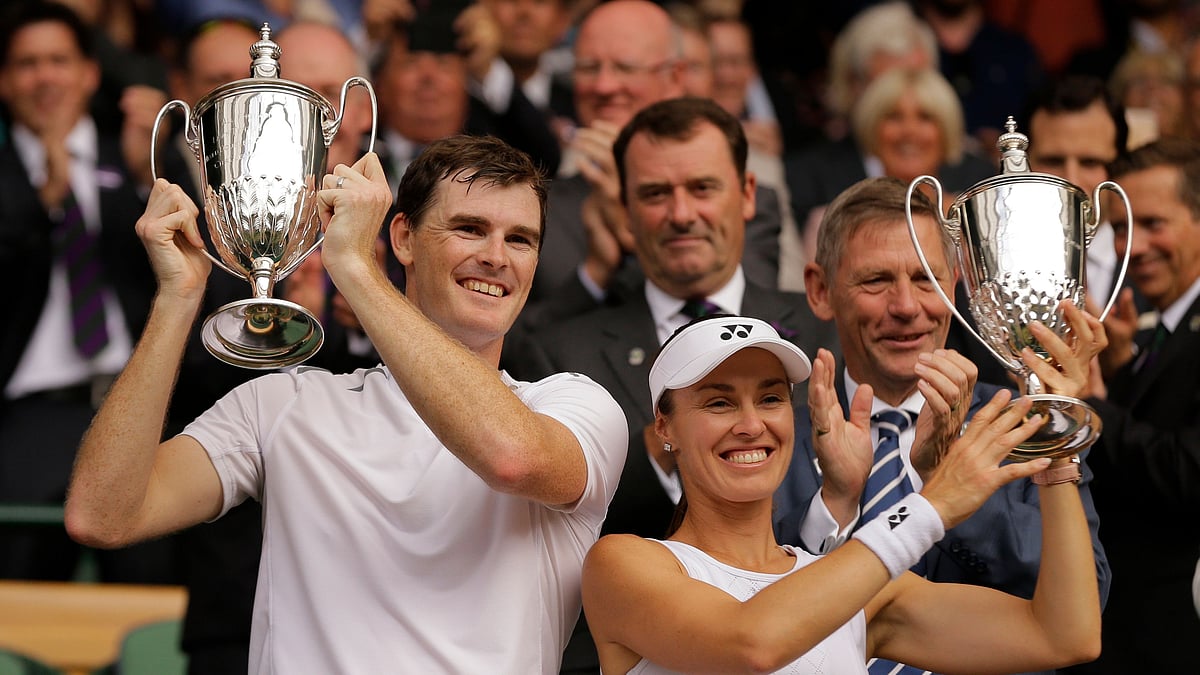 Martina Hingis & Jamie Murray Take Wimbledon’s Mixed Doubles Title