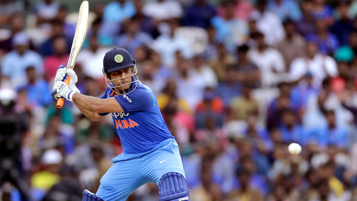 MS Dhoni Scores 100th Half-century in International Cricket