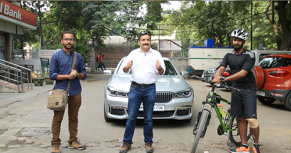 Car vs Cycle vs Metro Rail - Which one is the fastest?