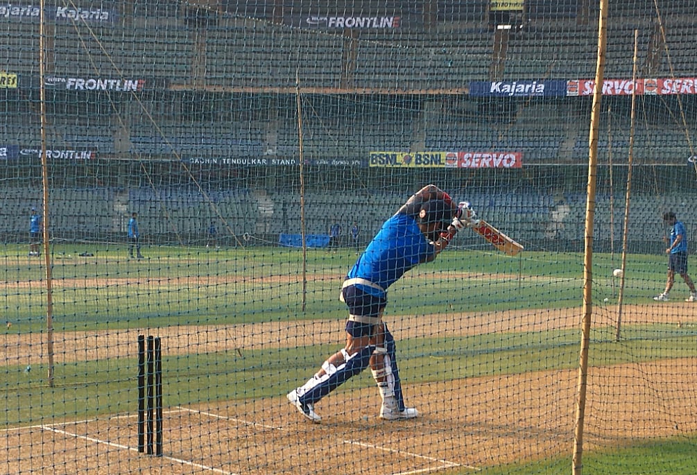In Pics: Arjun Tendulkar Bowls to Kohli, Team India in the Nets