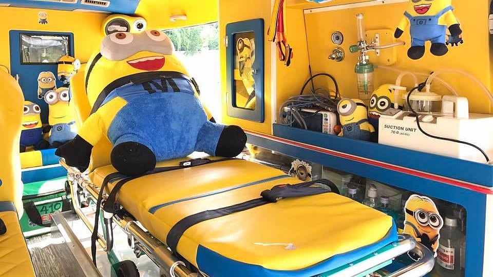 This Minion-Themed Ambulance Is Here to Cheer You Up