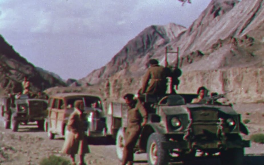 Secret Film Shows British Indian and Soviet Army in WW2 Iran