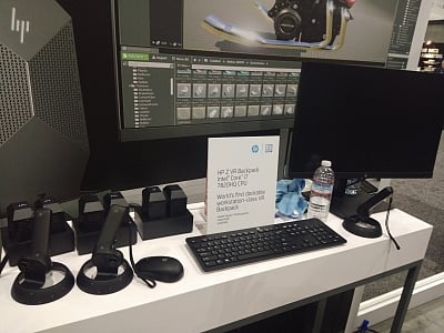 HP revs up workstation, unveils VR headset
