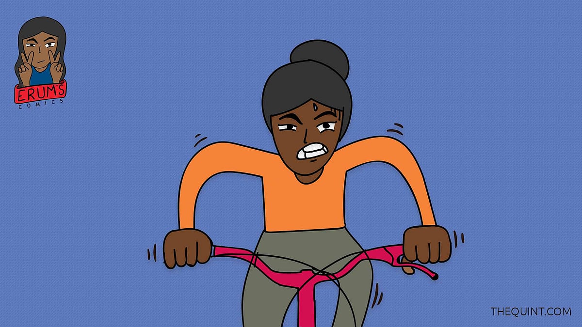 Erum’s Comics: The Usual Bicycle Ride
