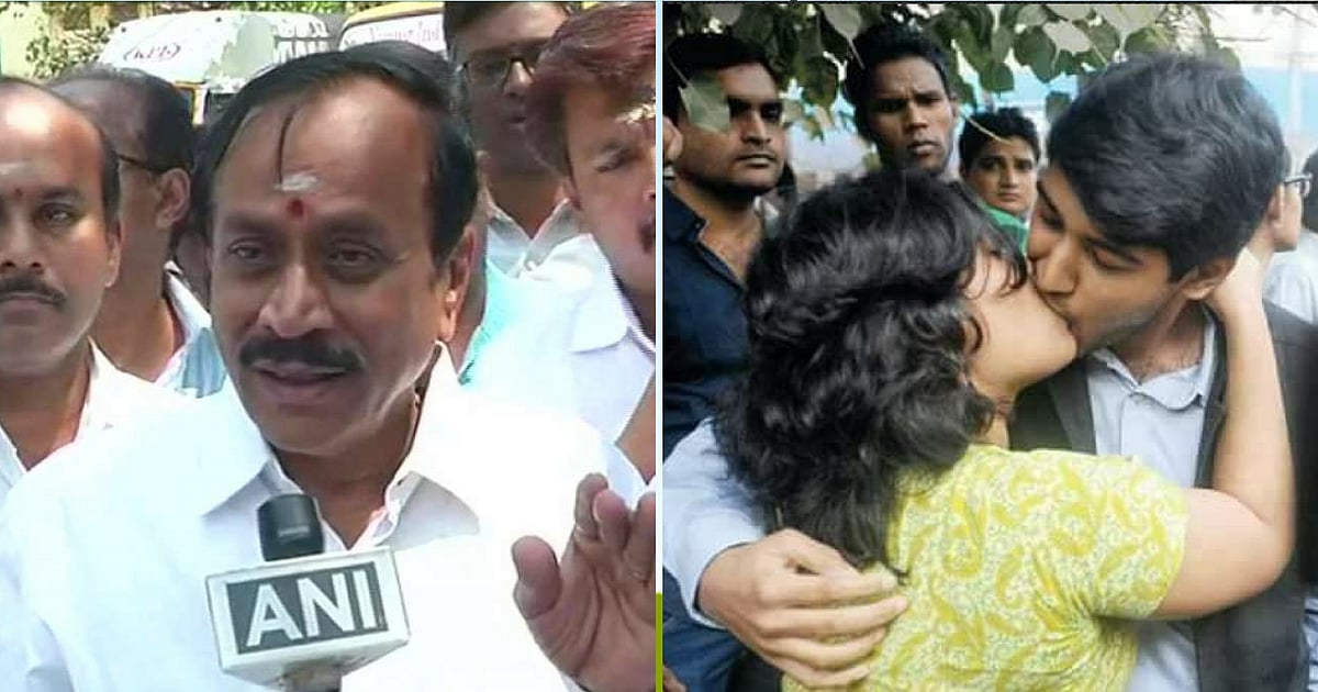 BJP Leader Tweets ‘Kiss Of Love’ Photo As Image From IIT Madras